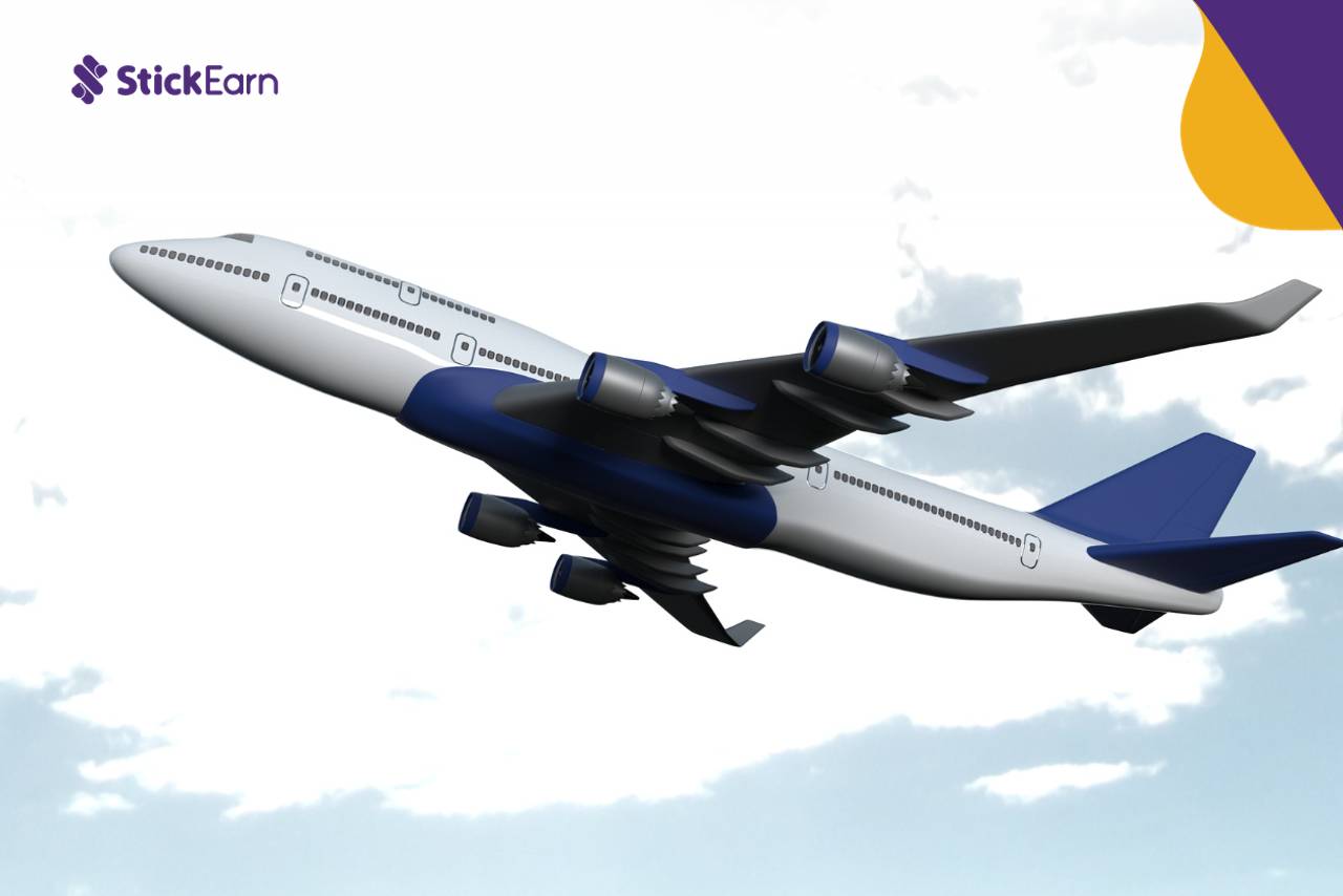 Mengenal Iklan di Pesawat dan Manfaatnya untuk Promosi | StickEarn