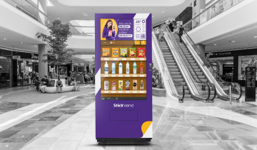Vending Machine Advertising | StickEarn